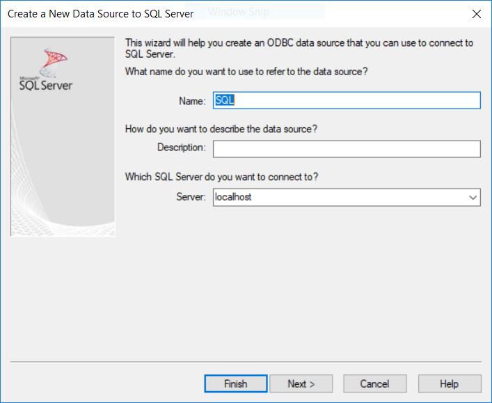 Setting Up An Odbc Connection With Ms Sql Server On Windows